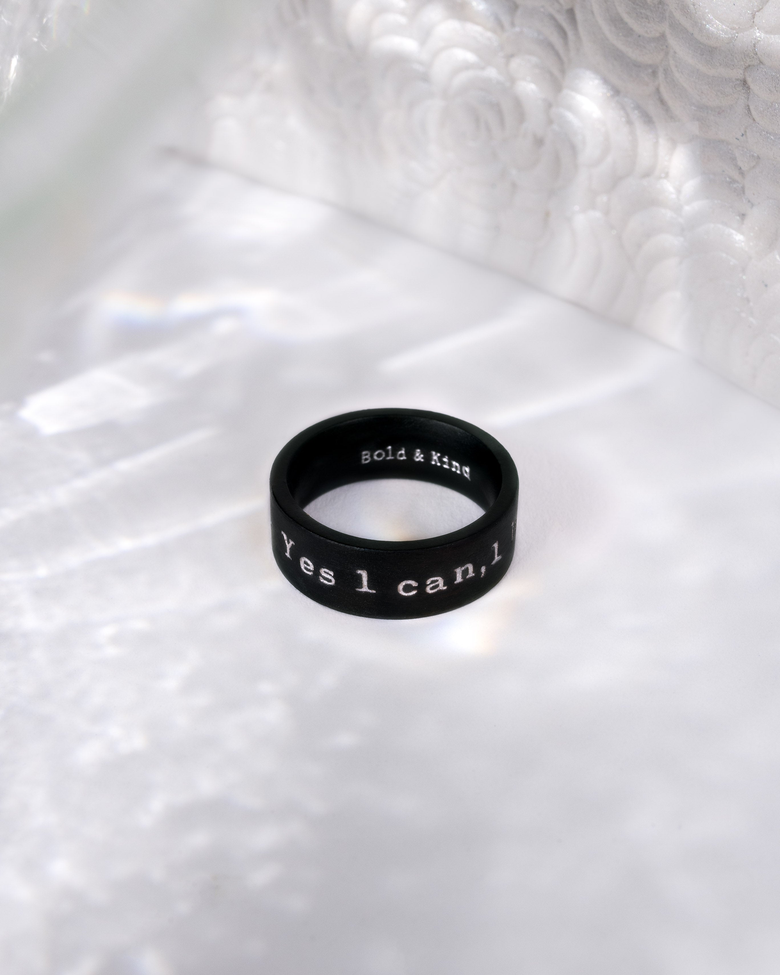 The Resilience Band - matte black – Bold&Kind