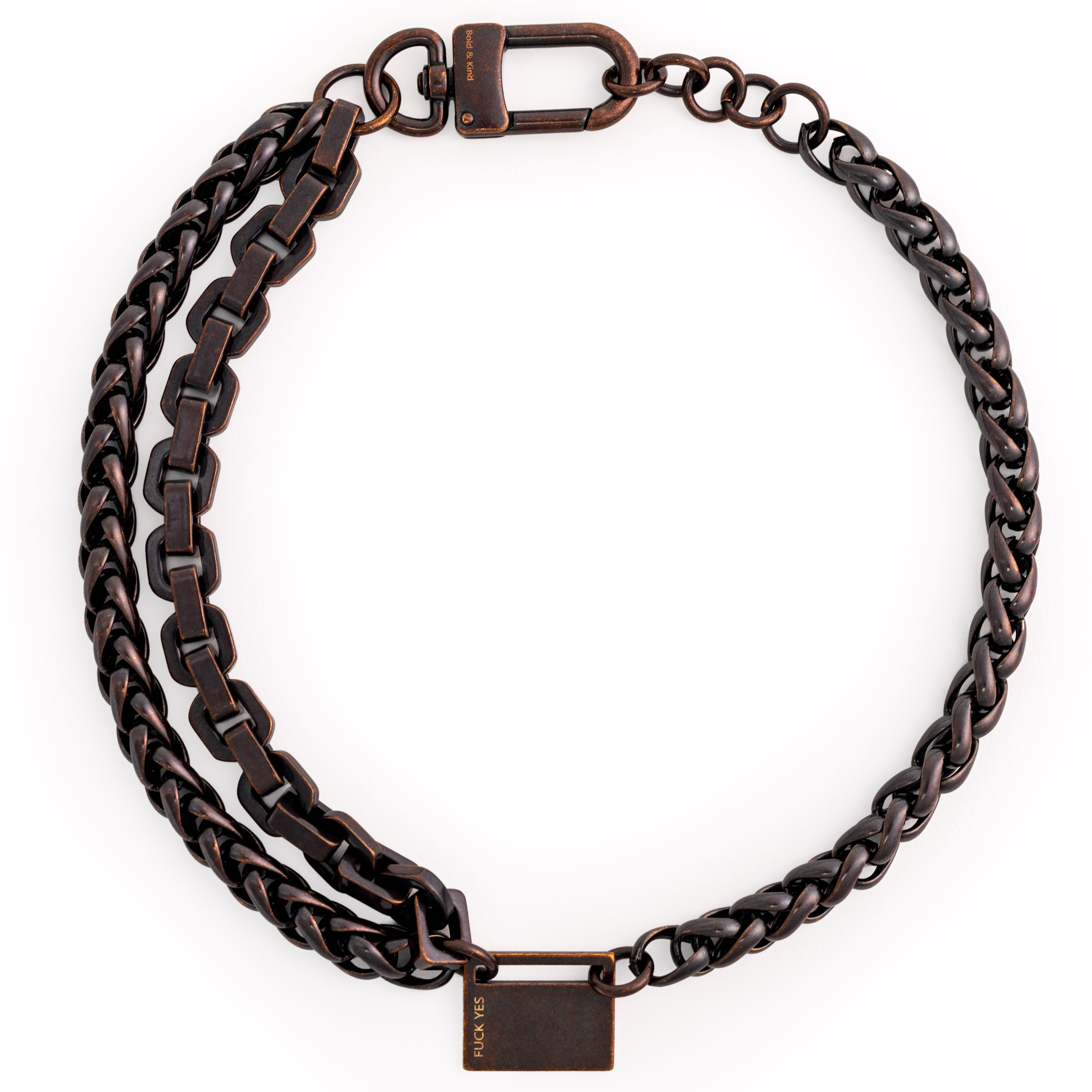 3-in-1 Boundaries Necklace (chocolate) – Bold&Kind